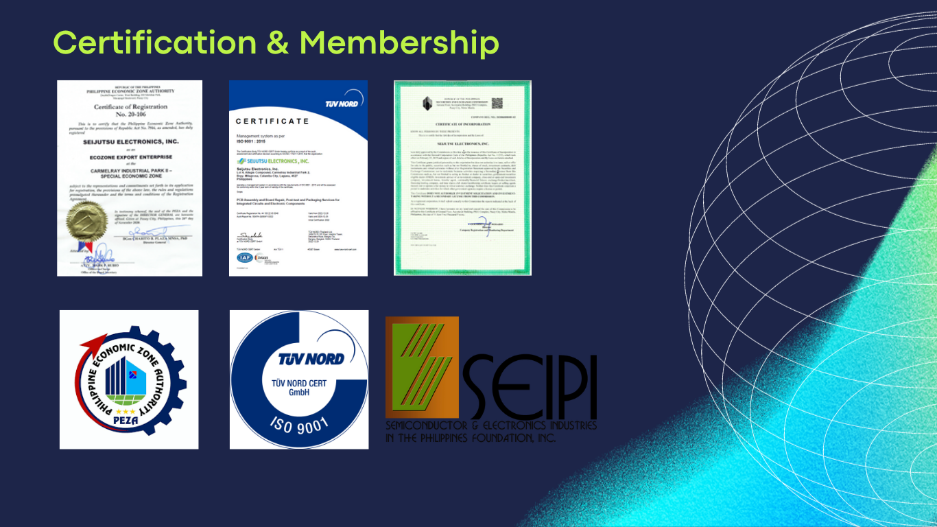 Certification – SEIJUTSU